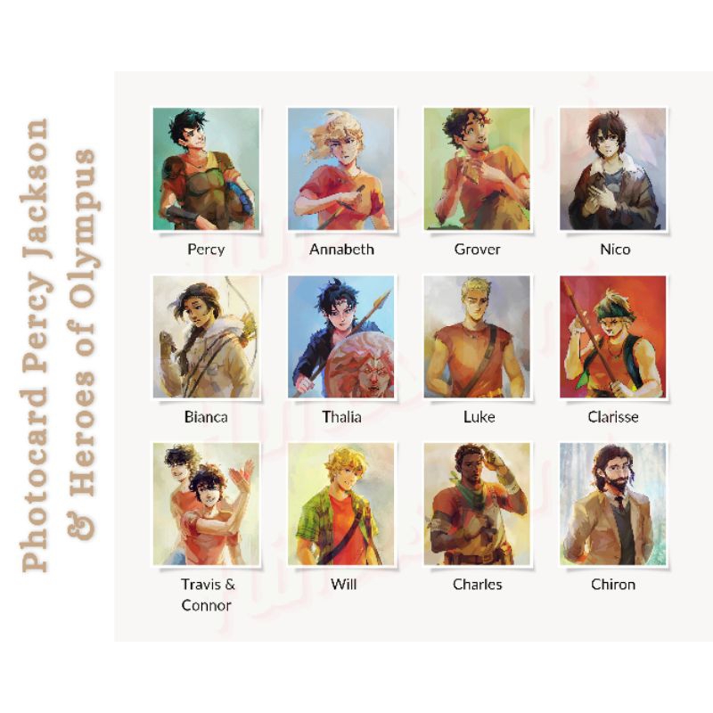 Jual Photocard Percy Jackson & Heroes of Olympus | Shopee Indonesia