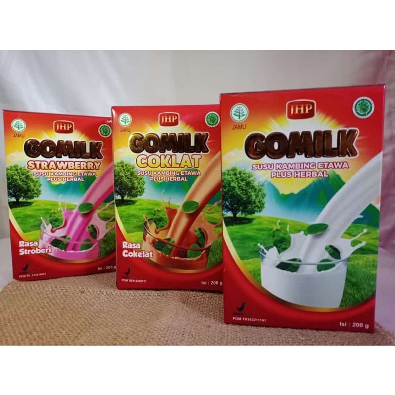Jual Susu Etawa Go Milk GOMILK Plus Herbal 200gr | Shopee Indonesia