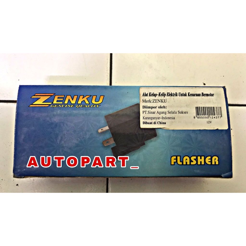 Jual FLASHER MOTORCYCLE 12V ZENKU | Shopee Indonesia