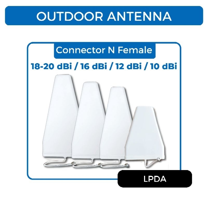 Jual ANTENA LUAR OUTDOOR LPDA LOG PERIODIC DIRECTIONAL ANTENNA LOG ...