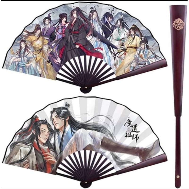 Jual MDZS Mo Dao Zu Shi WangXian Folding Fan Grandmaster of Demonic ...