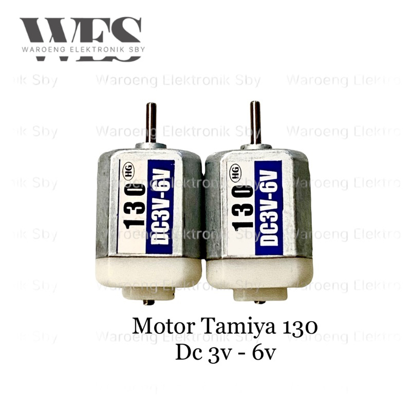 Jual DINAMO DC 6V MOTOR TAMIYA TIPE 130 DC 6V | Shopee Indonesia