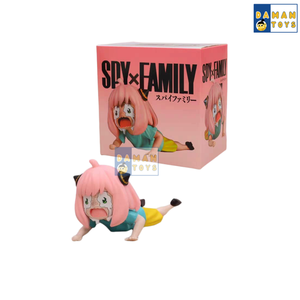 Jual Action Figure Anya Forger Crying Cute Cry Spy Family Anime Nangis ...