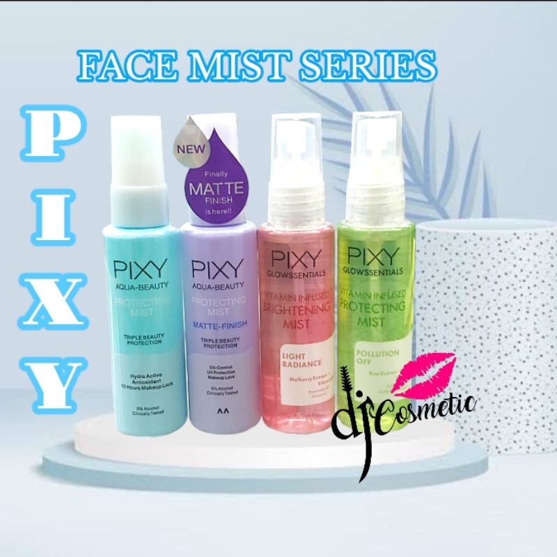 Jual [60ml] Pixy Face Mist Series | Aqua Beauty Protecting Mist Matte ...