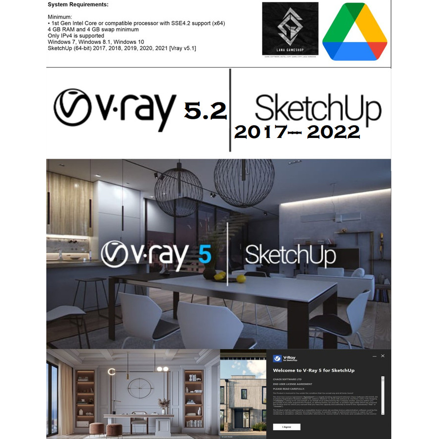Jual vray 5.2 for sketchup | Shopee Indonesia