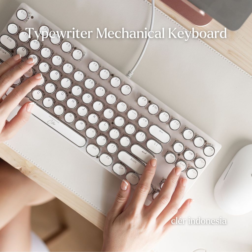 Jual Clér Typewriter Keyboard / Mesin Tik Keyboard Mekanik Typewriter ...
