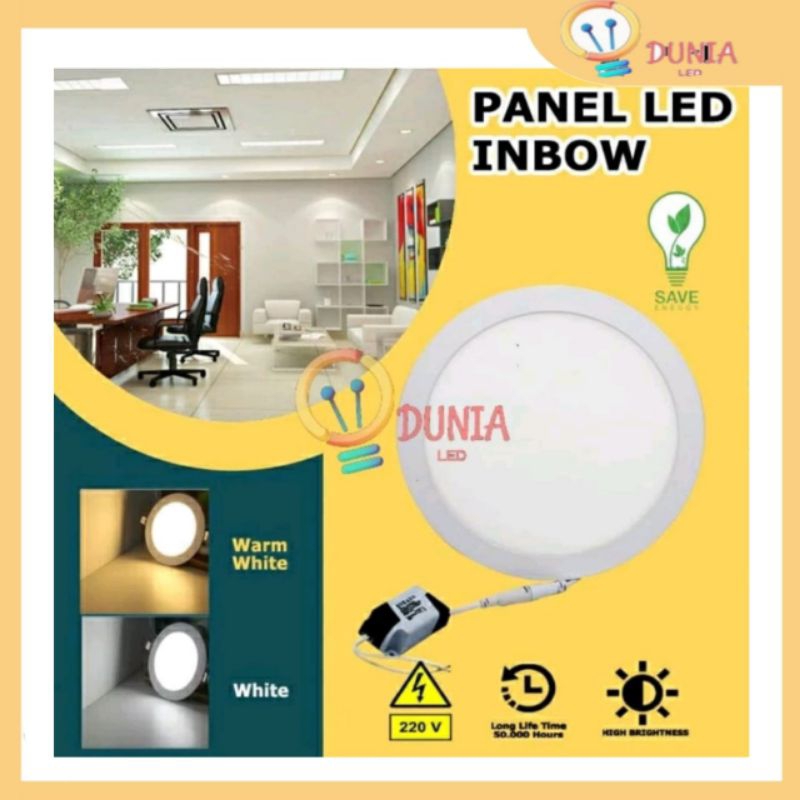Jual Lampu Panel Down light LED Inbouw IB 3 Watt Tipis BULAT | Shopee ...