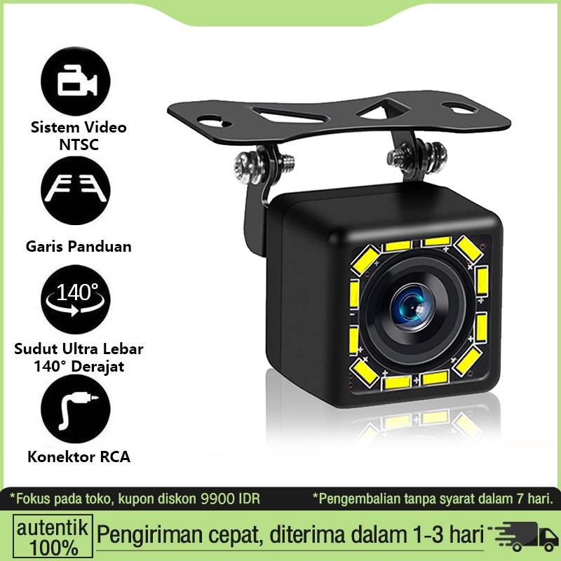 Jual Kamera Mundur Nightvision Parkir 12 Titik LED Camera , Mundur ...