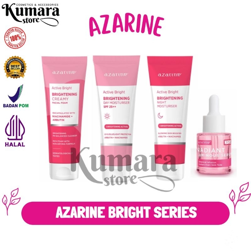 Jual KUMARA STORE - AZARINE Active Bright Series Treatment Skincare ...