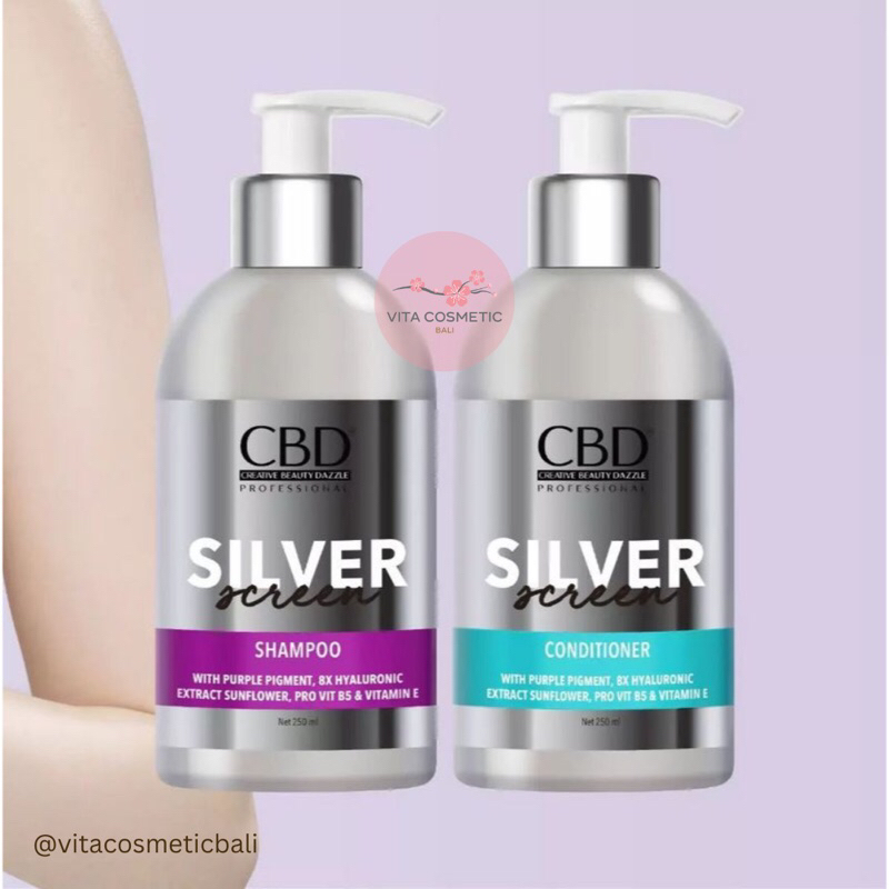 Jual CBD Sampo Conditioner Silver 250ml Rambut Abu Ash Hair Shampoo ...
