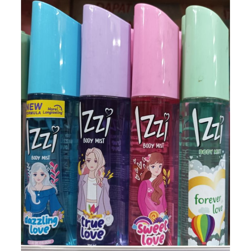 Jual izzi Body mist parfum 100ml original 100% | Shopee Indonesia