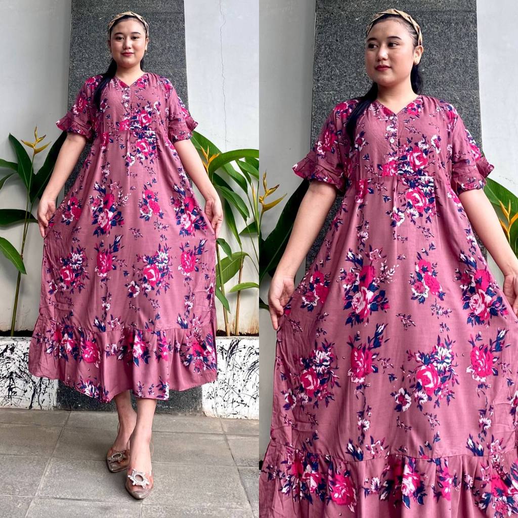 Jual DASTER WANITA DASTER PALAPA LD 120CM JUMBO DASTER RAYON BUMIL ...