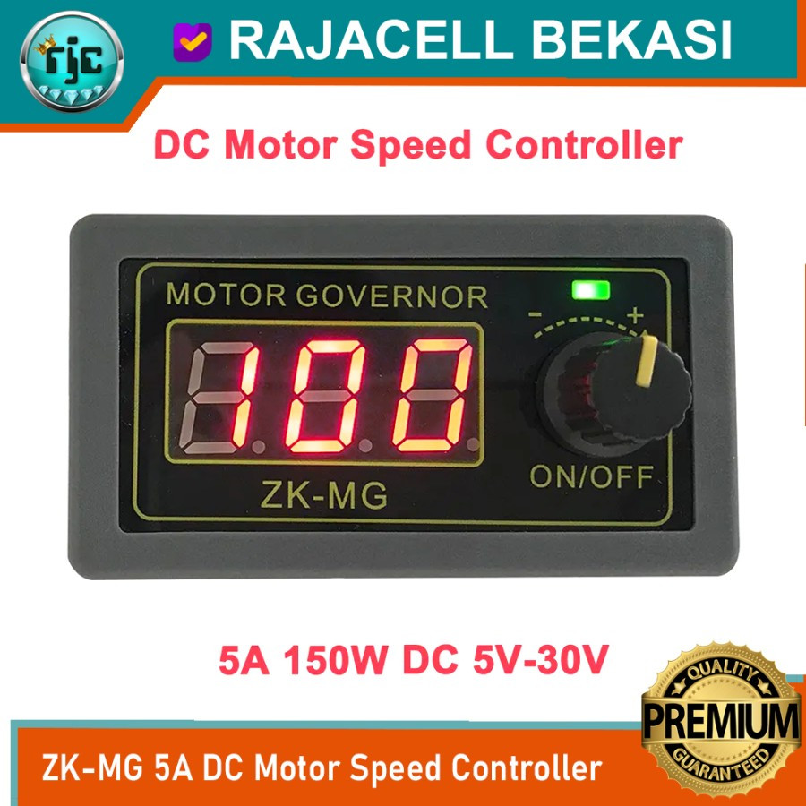 Jual ZK-MG SMART DC Motor Speed Controller PWM Pengatur Kecepatan Motor ...