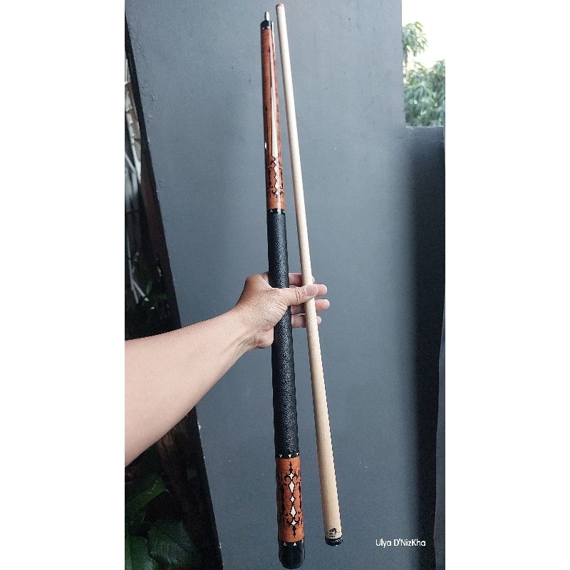 Jual Cue Stick Billiard Butt Custom Anwar Bandung + Shaft Mezz WX Sigma ...