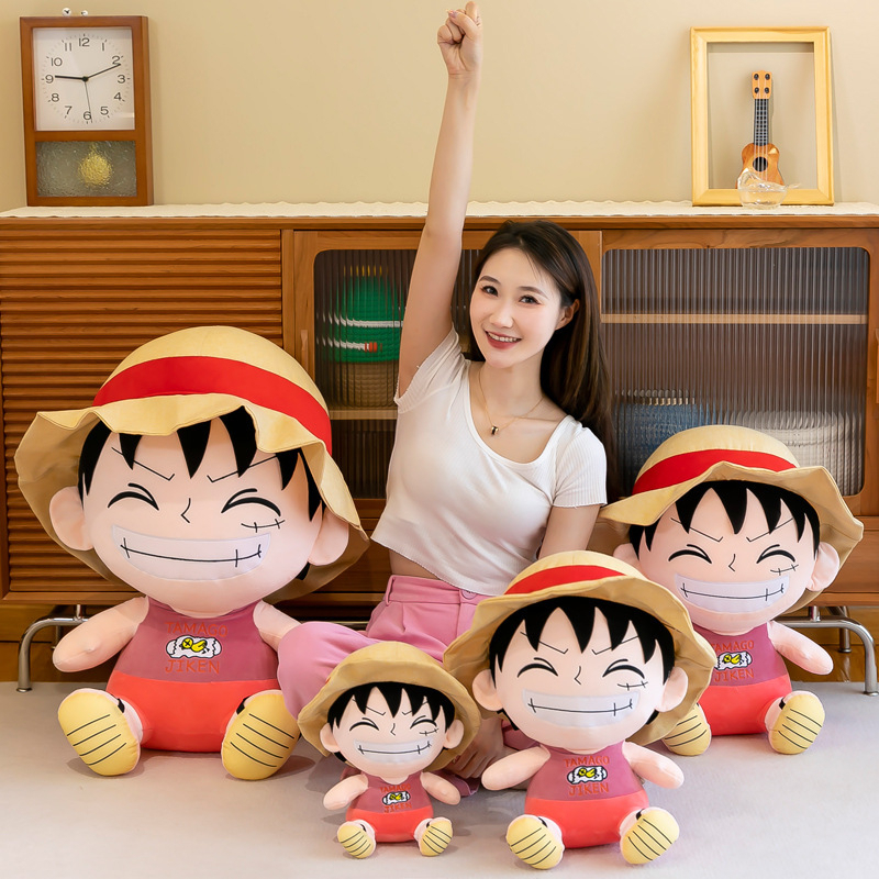 Jual BONEKA MONKEY D LUFFY ONE PIECE KARAKTER KARTUN ANIME JAPAN ...