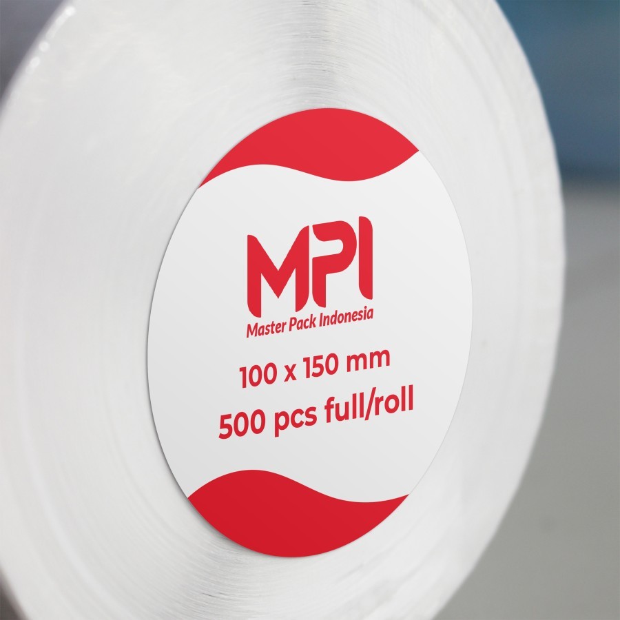 Jual Label Thermal Sticker 100 x 150 mm A6 isi 500 pcs MPI BERKUALITAS ...