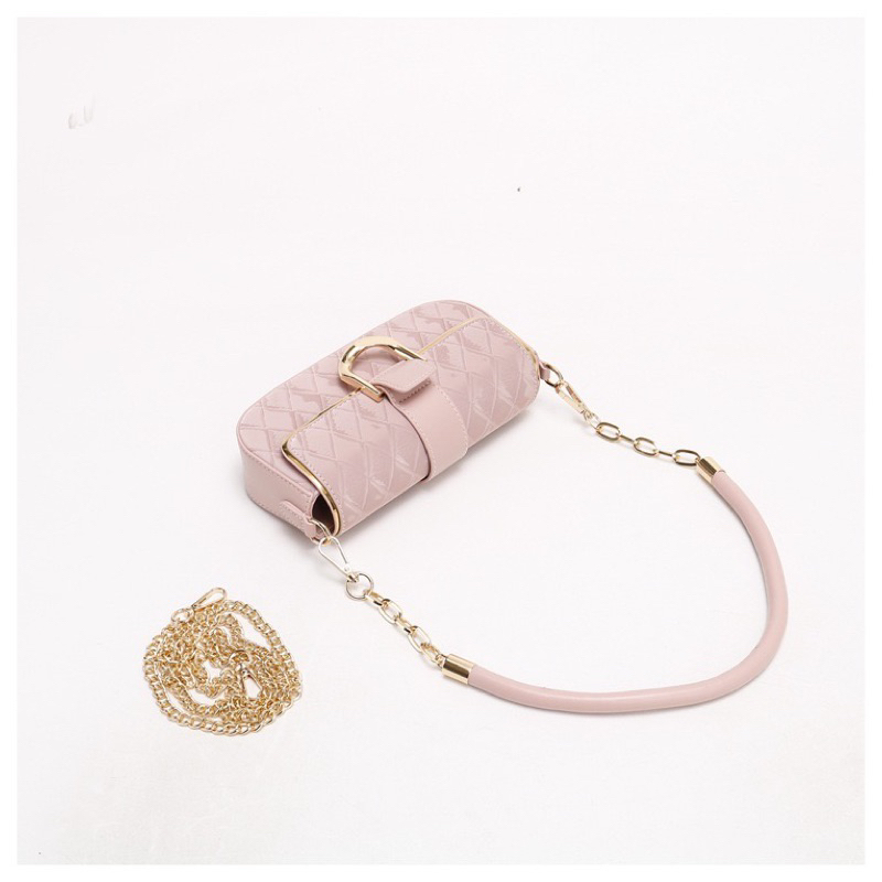 Jual Tas Selempang Kulit Wanita Tas Hp Bahu Cewek Slingbag Mini Rantai ...