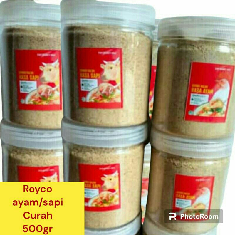 Jual Kaldu Royco CURAH penyedap rasa ayam dan sapi 500gr | Shopee Indonesia