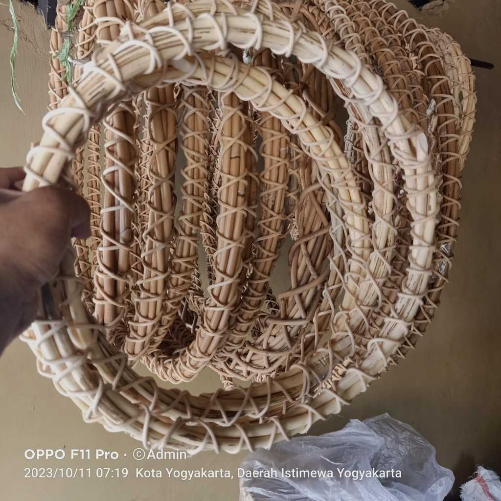 Jual RING ROTAN RUWET RANGKA BUKET HIASAN LINGKARAN DEKORASI BACKDROP ...