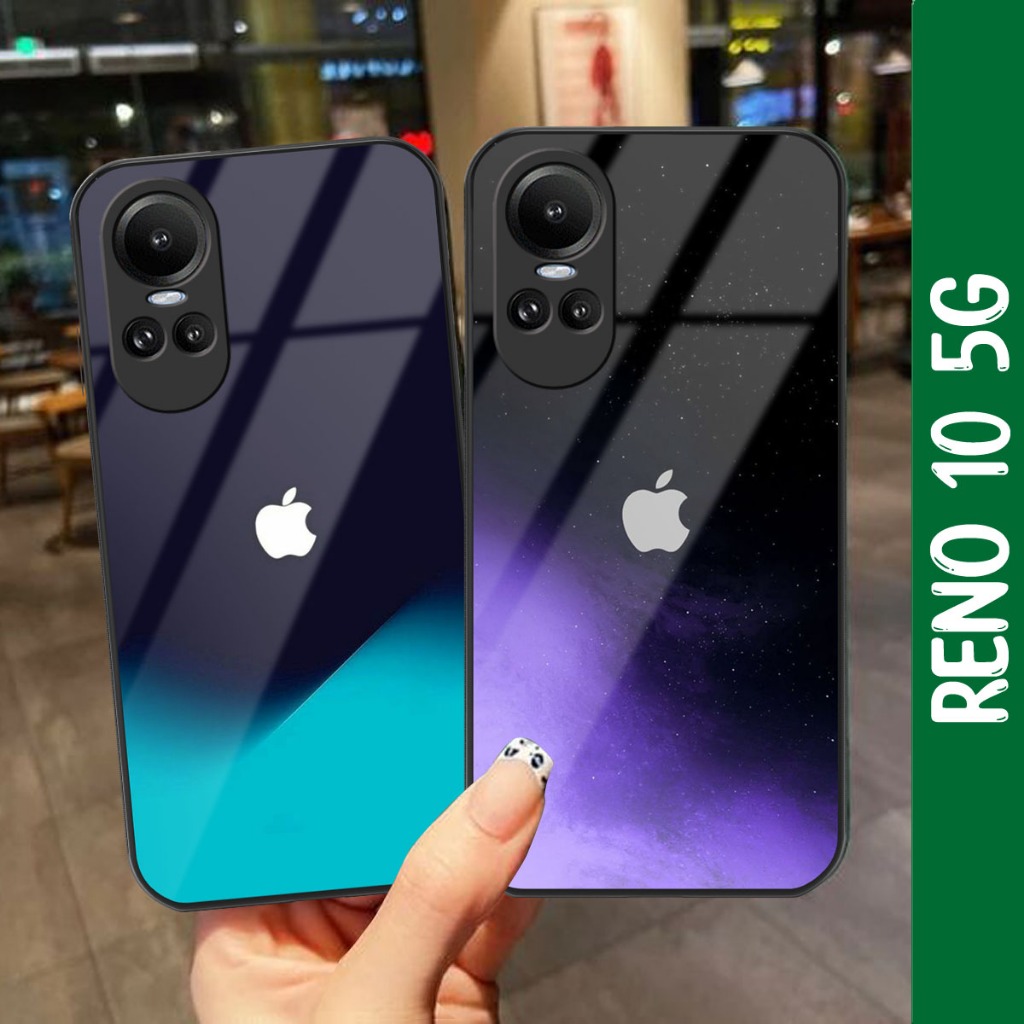Jual Softcase Glass Kaca OPPO RENO 10 5G Terbaru Casing Handphone [MG23 ...