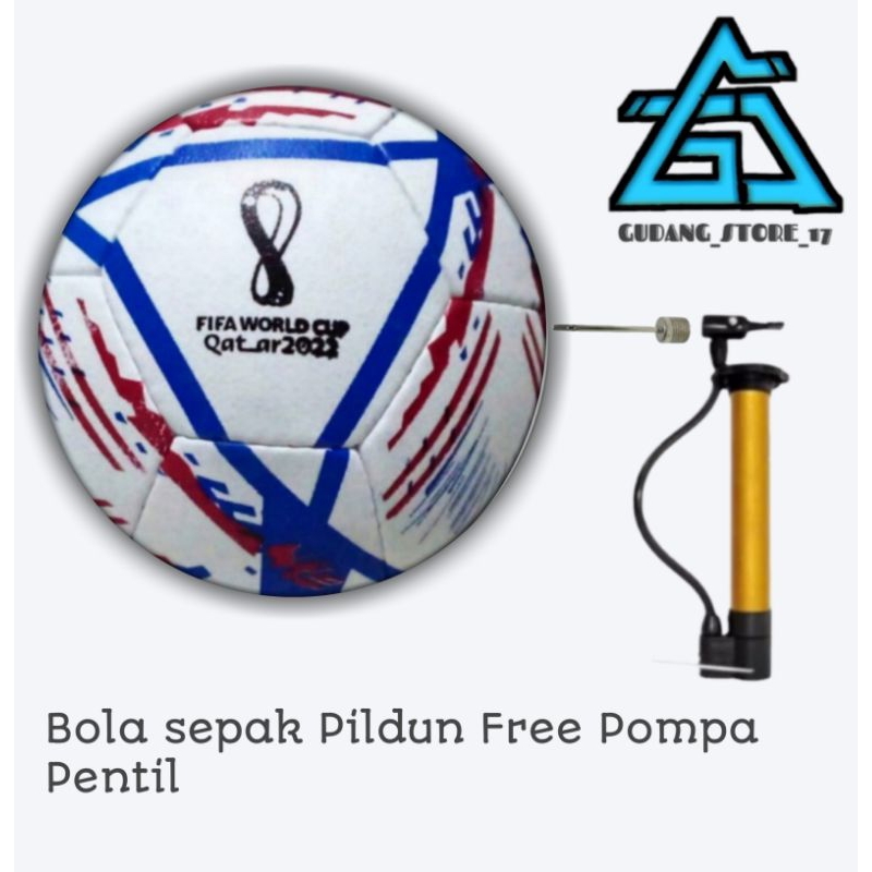 Jual Bola Sepak Bola Anak Size 5 Murah Bonus Pompa Pentil Jaring ...