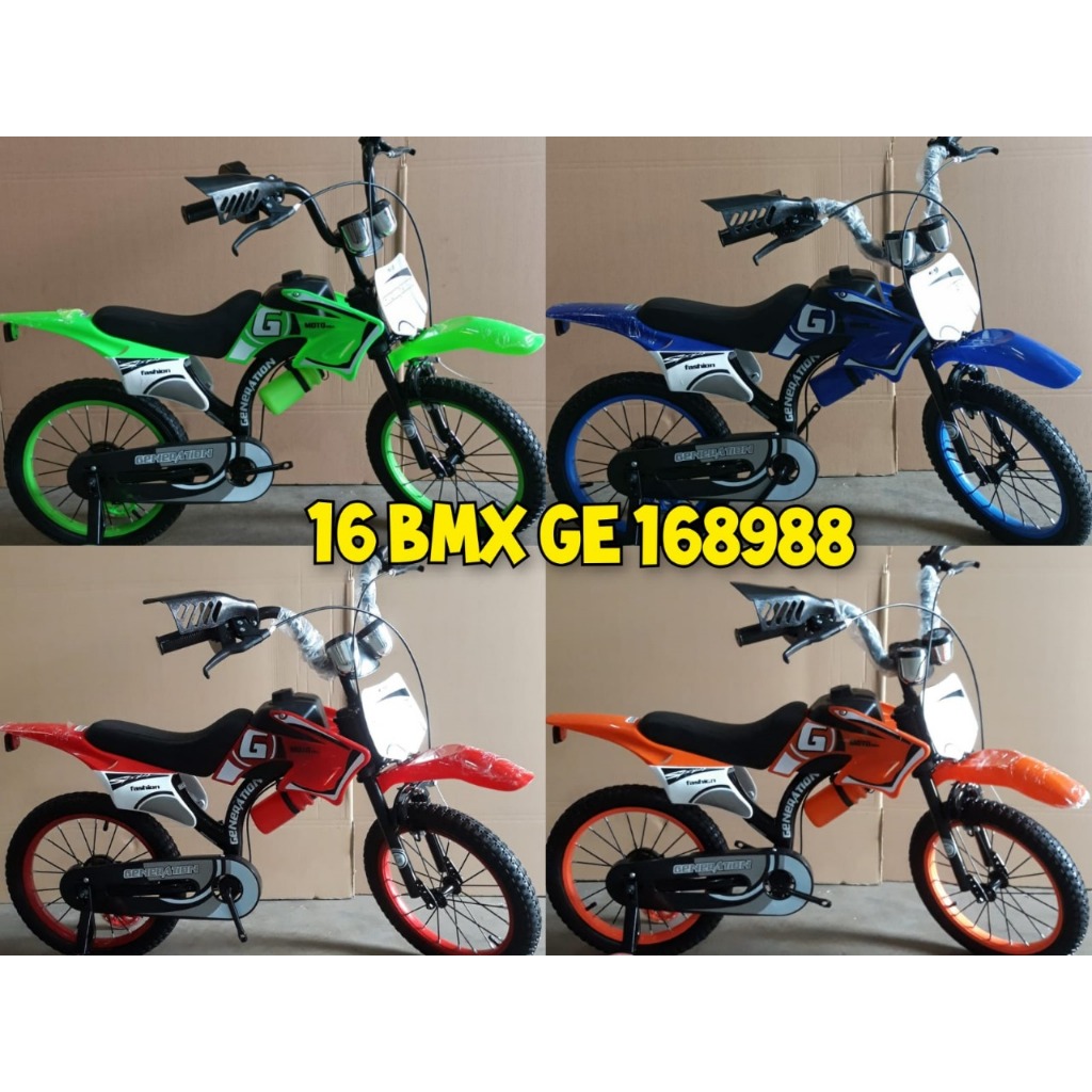 Jual Sepeda Anak BMX 12/16/20 Inch Model Motor cross Motor Trail ...