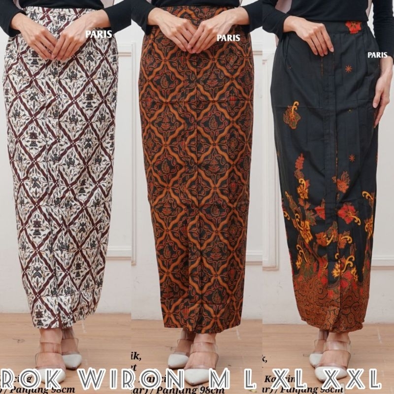 Jual ROK BATIK WIRU JADI UNGGUL / ROK WIRON BAWAHAN KEBAYA | Shopee ...
