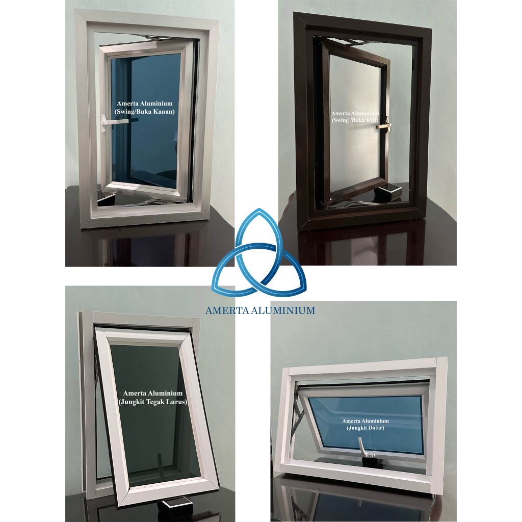 Jual Jendela Bovenli Aluminium 40 x 80 | Shopee Indonesia