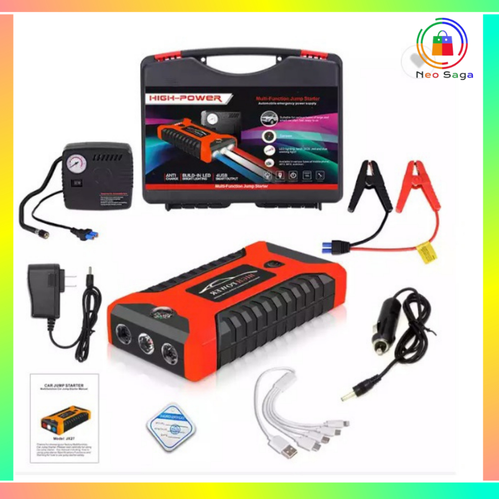 Jual Jumper Aki Power Bank Mobil Jump Starter Car Accu Portable Cas Aki ...