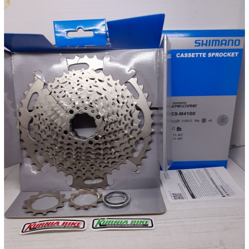 Jual sprocket shimano deore 10 speed t46 | Shopee Indonesia