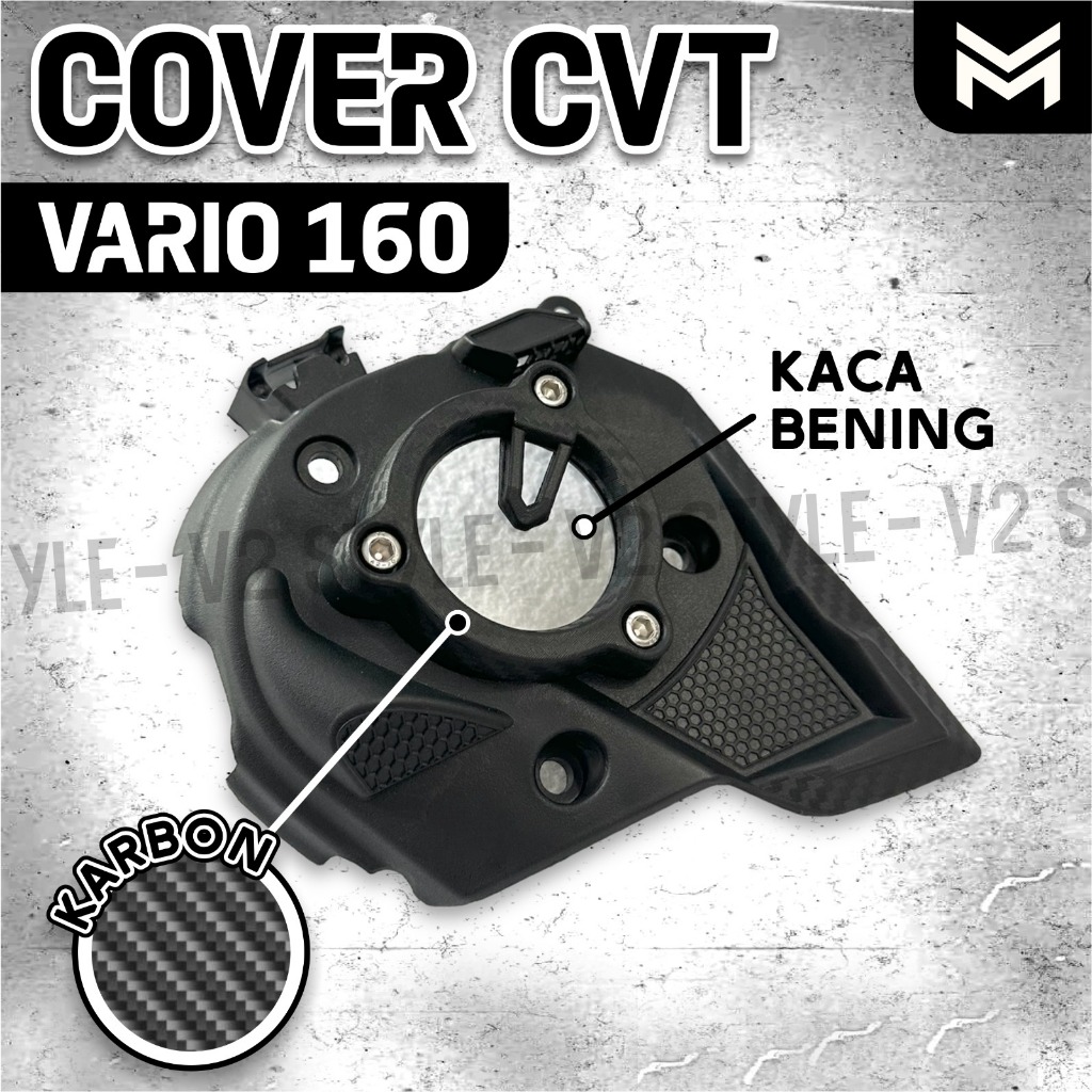 Jual TUTUP COVER CVT MOTOR VARIO 160 ABS CBS TAHUN 2023 COVER AIR DUTCH ...
