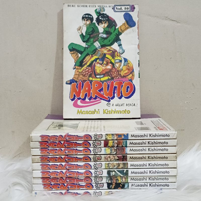 Jual Komik Naruto 1-10 Lengkap | Shopee Indonesia