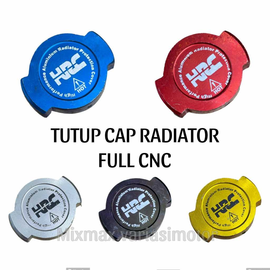 Jual RADIATOR CAP TUTUP RADIATOR FULL CNC COVER CAP RADIATOR VARIO 110 ...