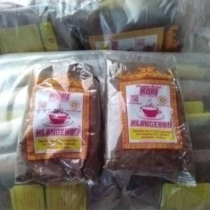 Jual kopi Klangenan 1 bal isi 10pcs x 110gram kopi khas Lampung ...