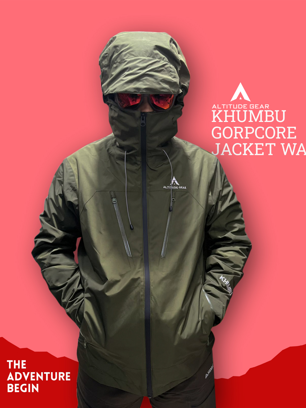 Jual Jaket Gunung Outdoor Altitude Gear Khumbu Icefall Tahan Air ...