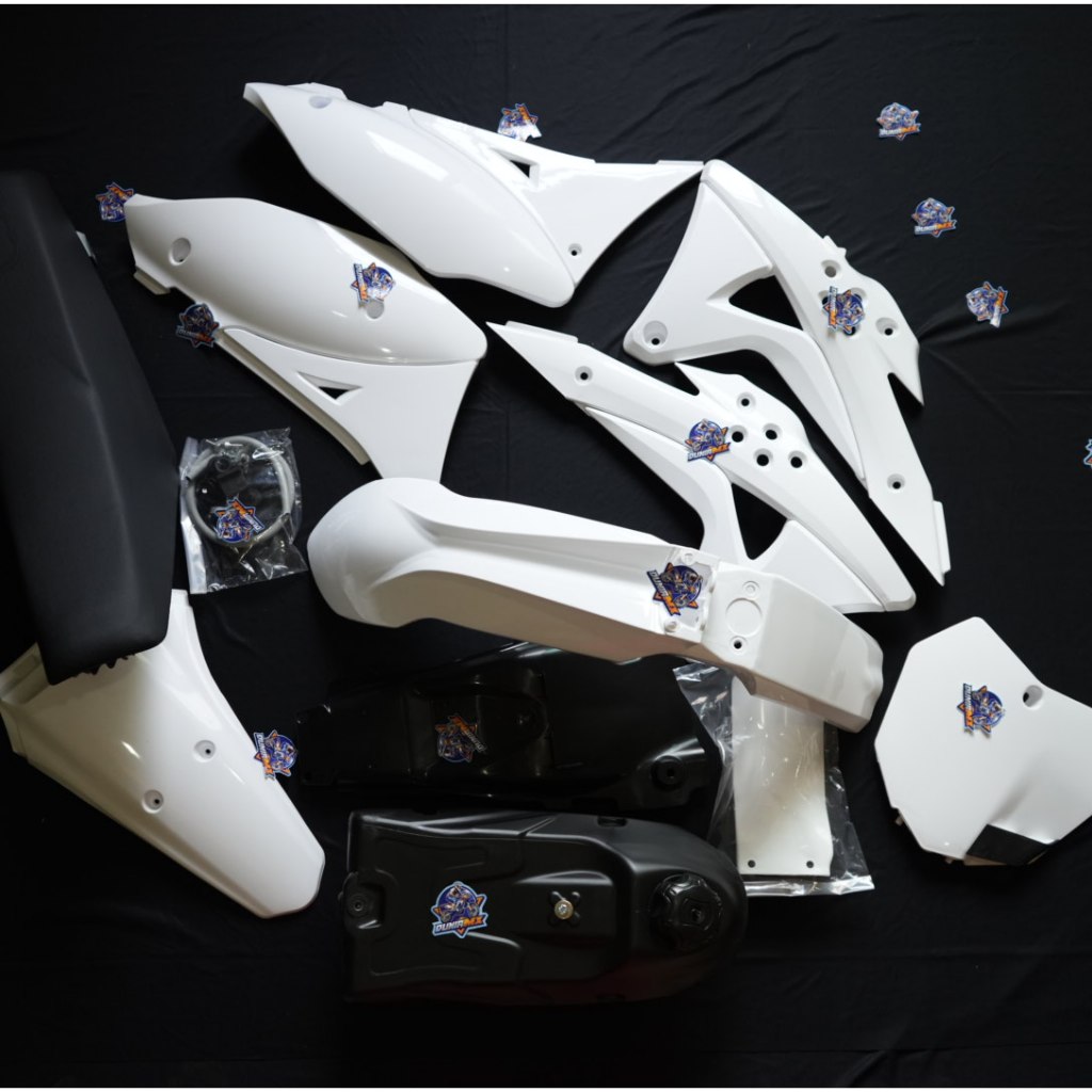 Jual BODYSET GORDON FULL BODY SET KLX 150 GORDON PUTIH FULL TANGKI ...