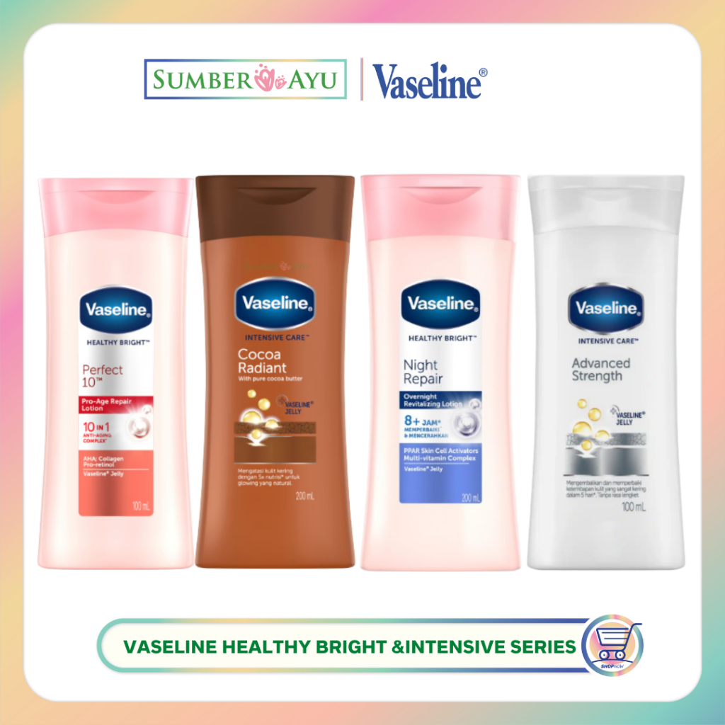 Jual VASELINE BODY LOTION SERIES | Shopee Indonesia
