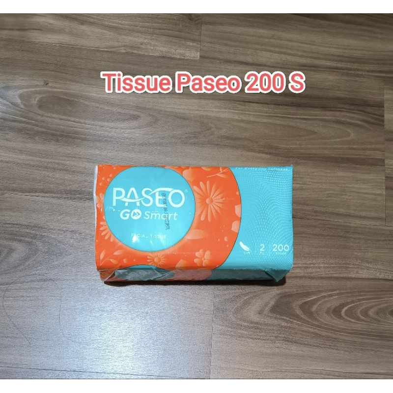 Jual Tissue Paseo Go Smart 200 Sheets 2ply | Shopee Indonesia