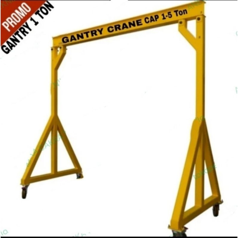 Jual Gantry Crane Manual Cap 1 Ton (Tinggi 3 Meter Lebar 2,5 Meter ...
