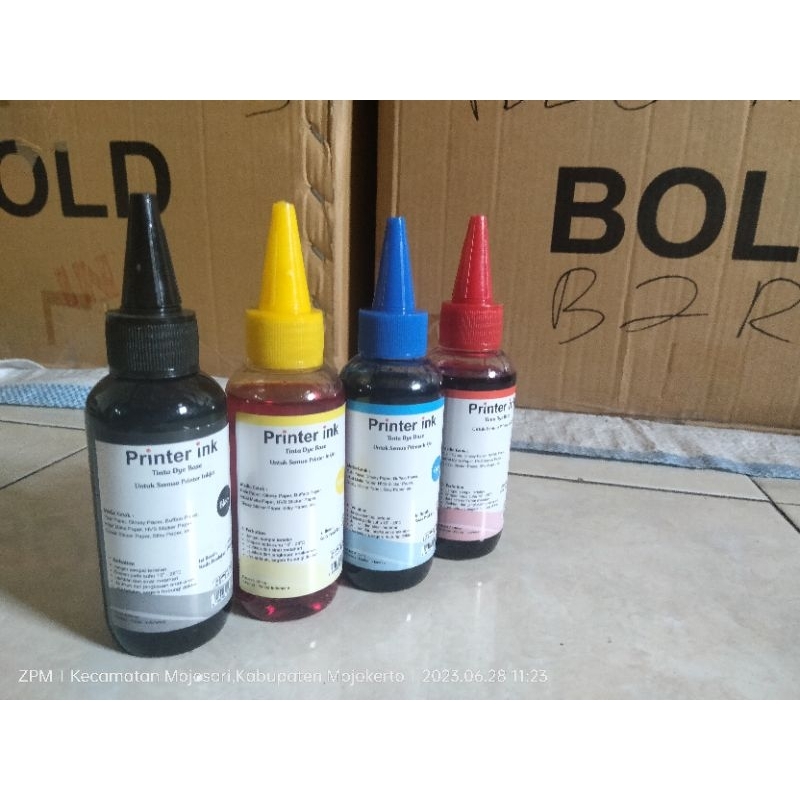 Jual tinta printer universal cocok untuk semua merek printer jenis ...