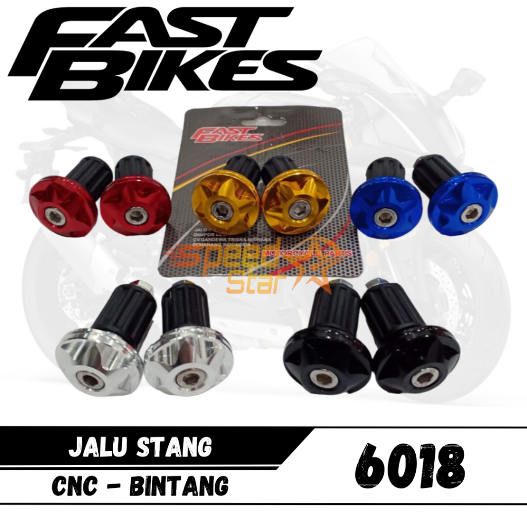Jual Jalu Stang Motor Fastbikes 6018 Full CNC Model Bintang Diamond ...