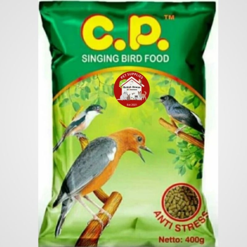 Jual PAKAN BURUNG VOER CP SINGING ANTI STRESS 400g | Shopee Indonesia