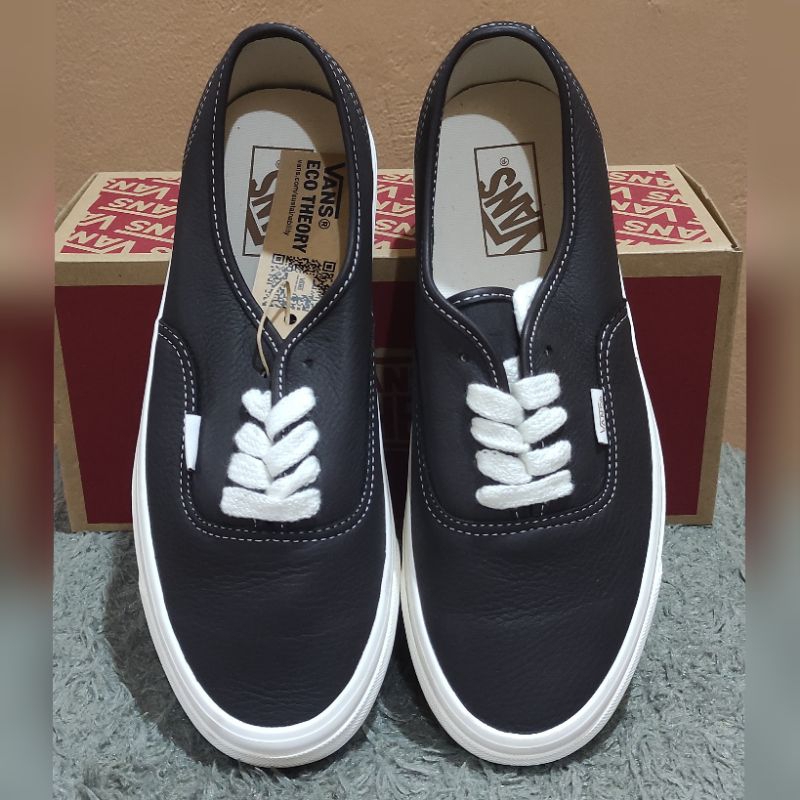 Jual Vans Authentic 44 Dx Eco Theory Leather choc Original BNIB Resmi PT.Navya | Shopee Indonesia