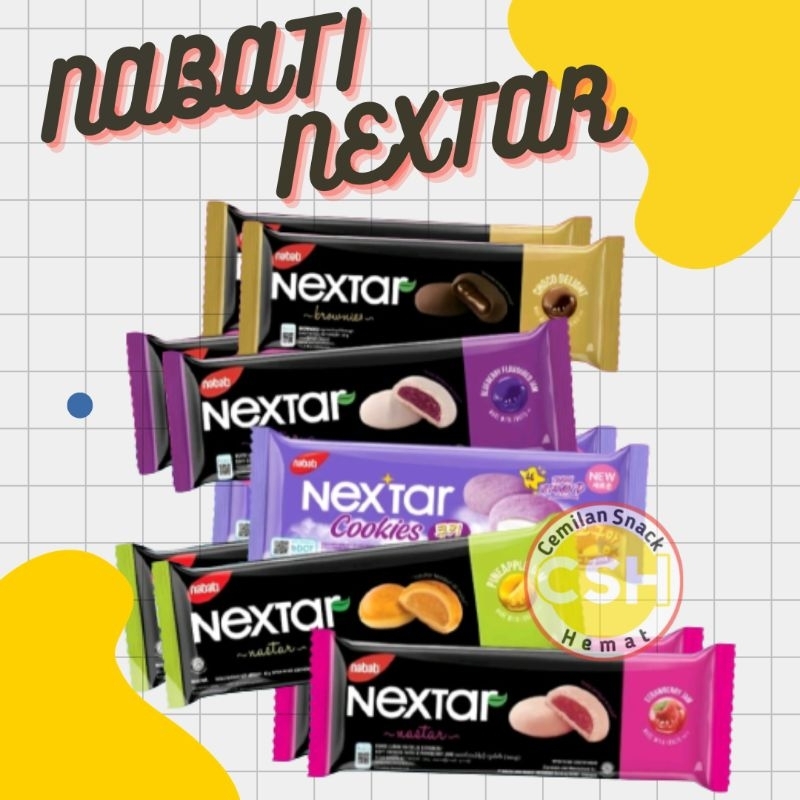 Jual Nextar Nabati Box ( isi 10pcs ) Snack Cookies Nastar Lezat ...
