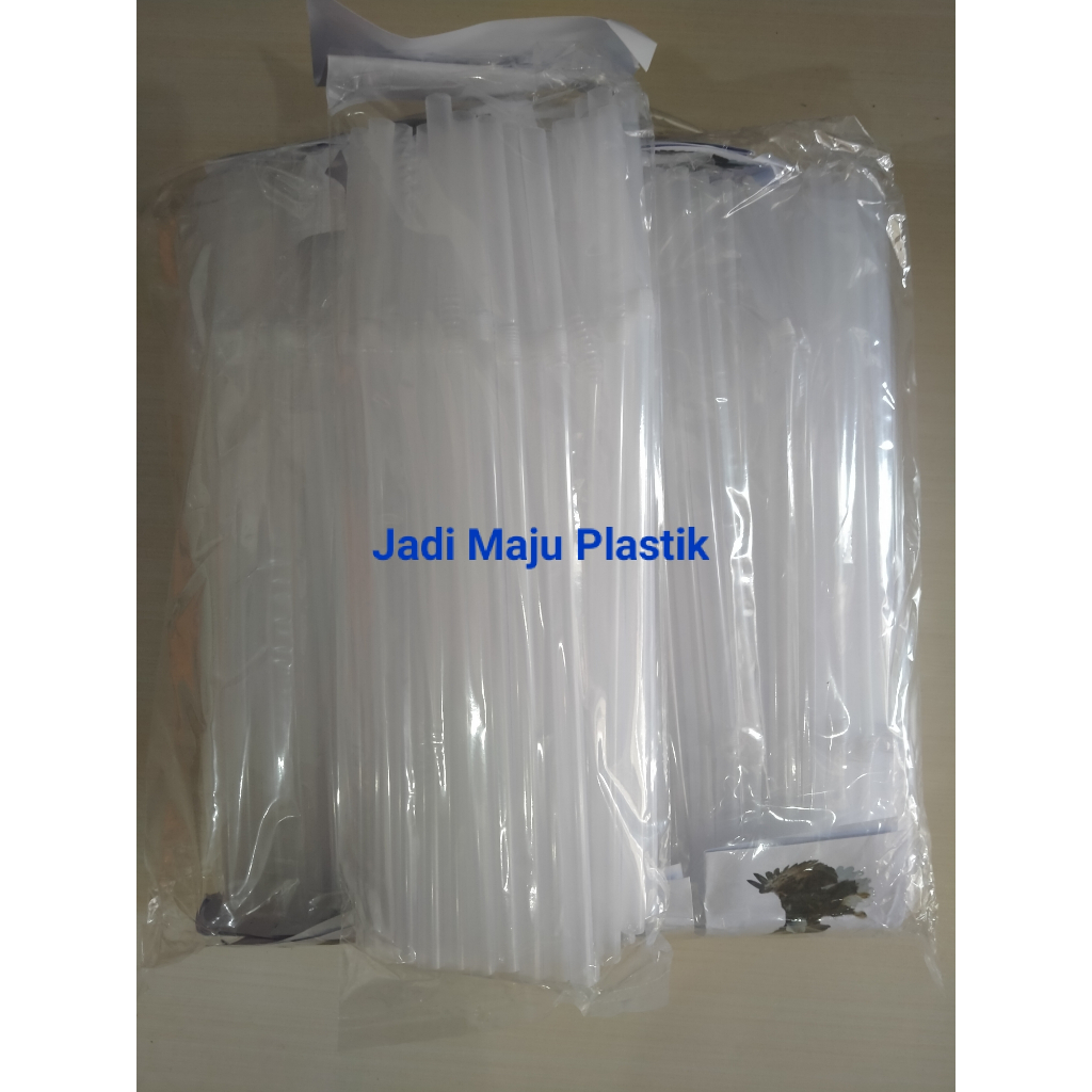 Jual SEDOTAN PLASTIK MINUMAN / PIPET PUTIH FLEXI BENGKOK BUNGKUSAN ...