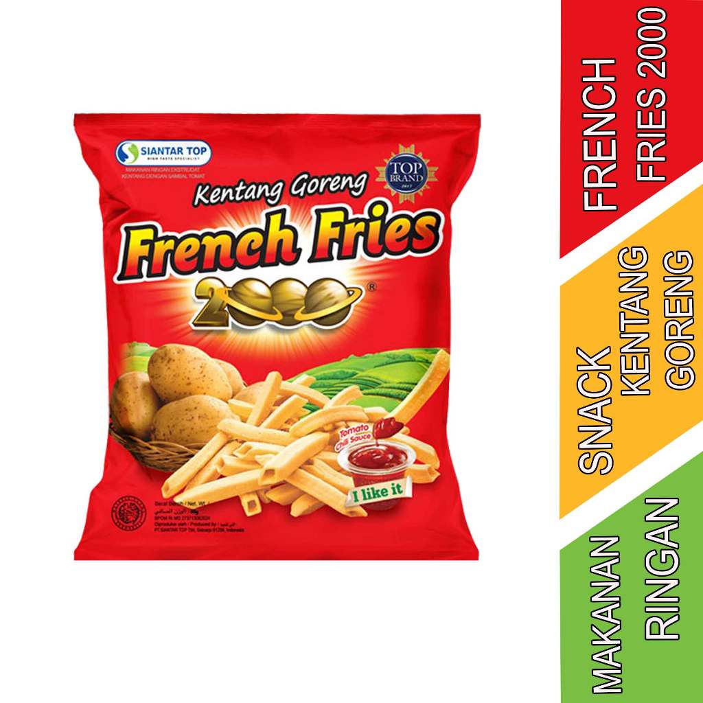 Jual Snack Rasa Potato - French Fries 2000 - Snack Kentang Goreng ...