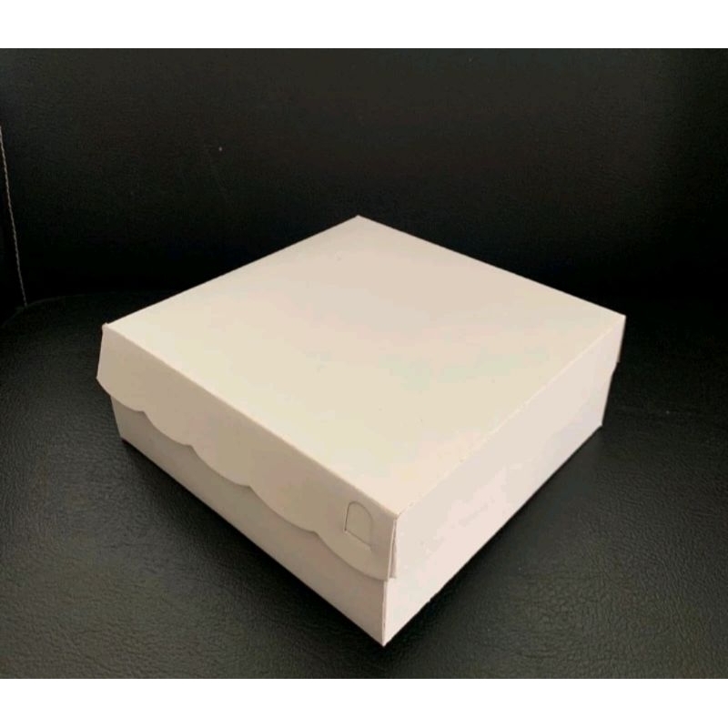 Jual dus / kotak putih polos isi 100 (ukuran pilih divarian) | Shopee ...