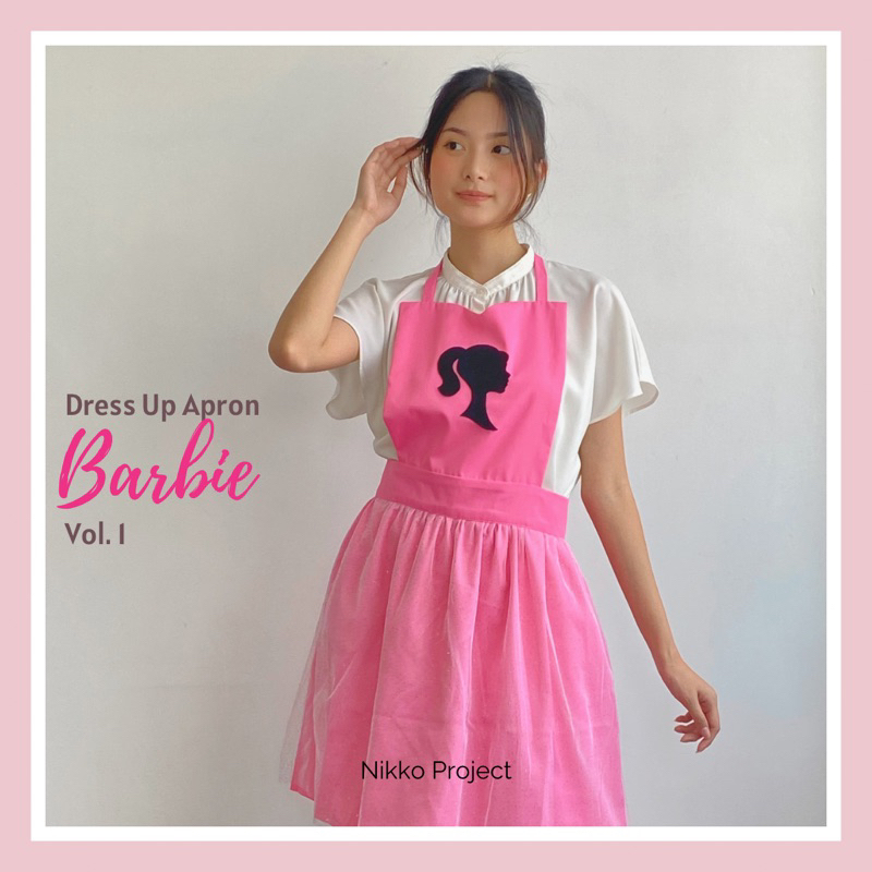 Jual Dress Up Apron Barbie Edition Vol. 1 Glitter Nikko Project Celemek ...