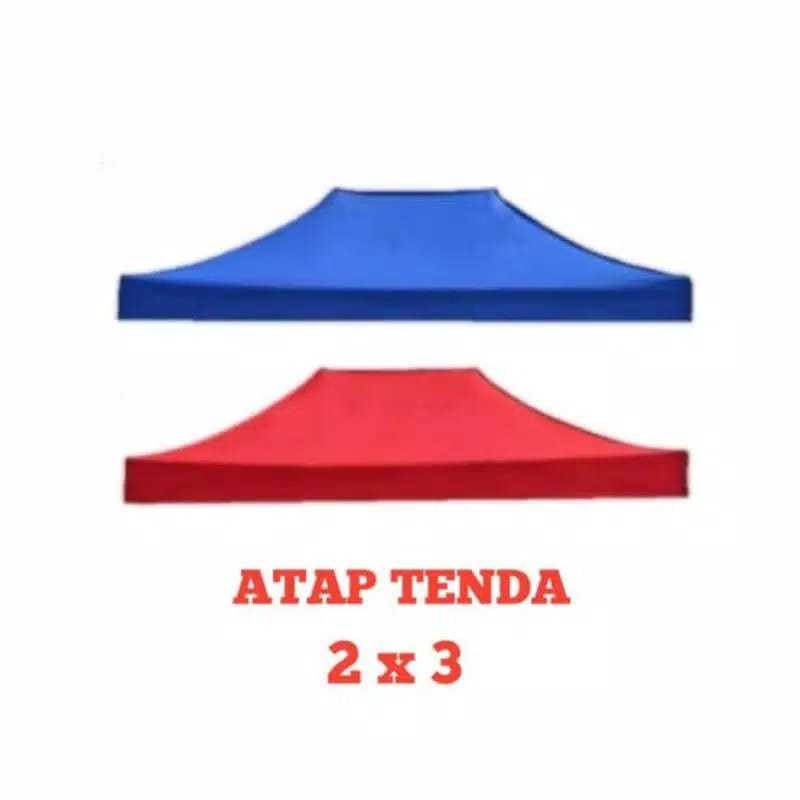 Jual TERPAL ATAP TENDA 2x3 HANYA TERPAL SAJA 2x3 untuk besi hitam ...