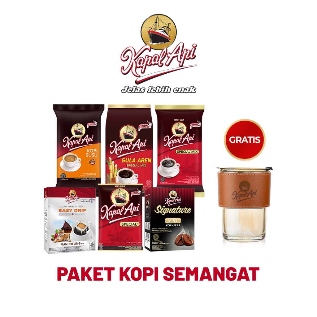 Jual Paket Kopi Semangat Kapal Api | Shopee Indonesia